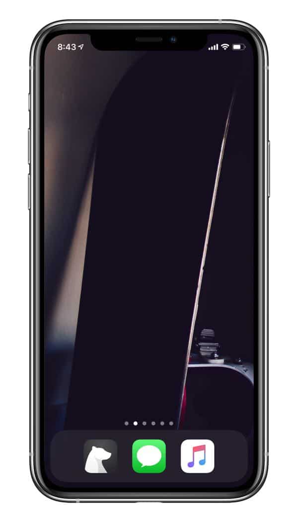 A Blank IPhone First Home Screen Shawn Blanc